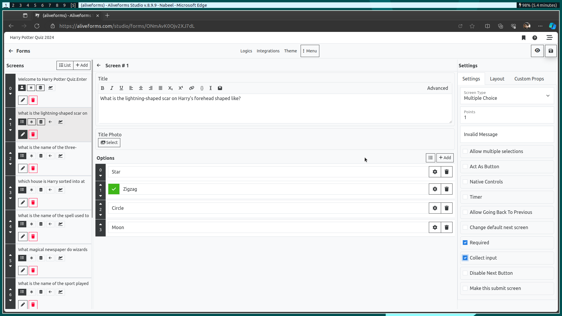 Form Editor UI Update: Efficient Editing on Desktop Screens - Aliveforms Blog