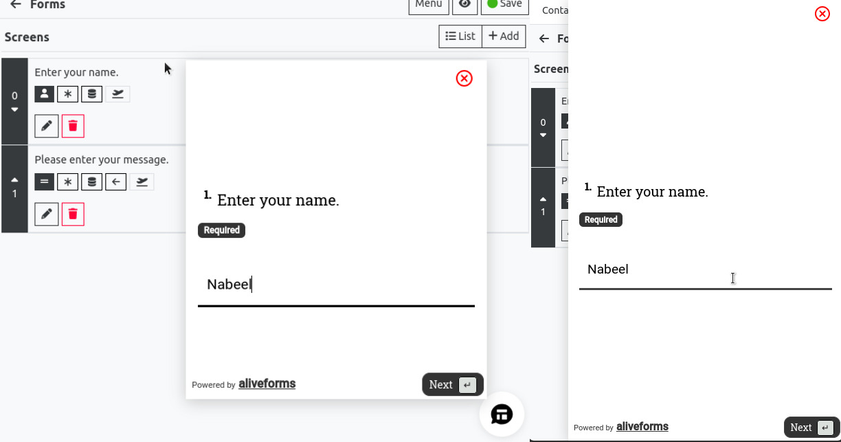 Embedding Forms as Widget in WebPage - Aliveforms Blog